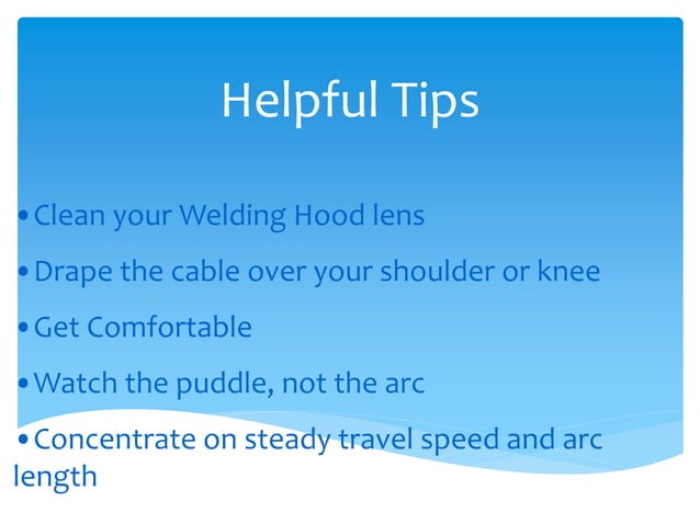 SMAW welding techniques | PPTX | Chemistry | Science