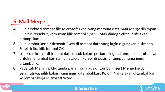 smaxbab2 Menghubungkan ms word dan ms excel.pptx