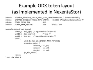SMB3 Offload Data Transfer (ODX) | PDF