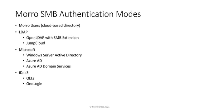 SMB Authentication with Azure Ad | PPT