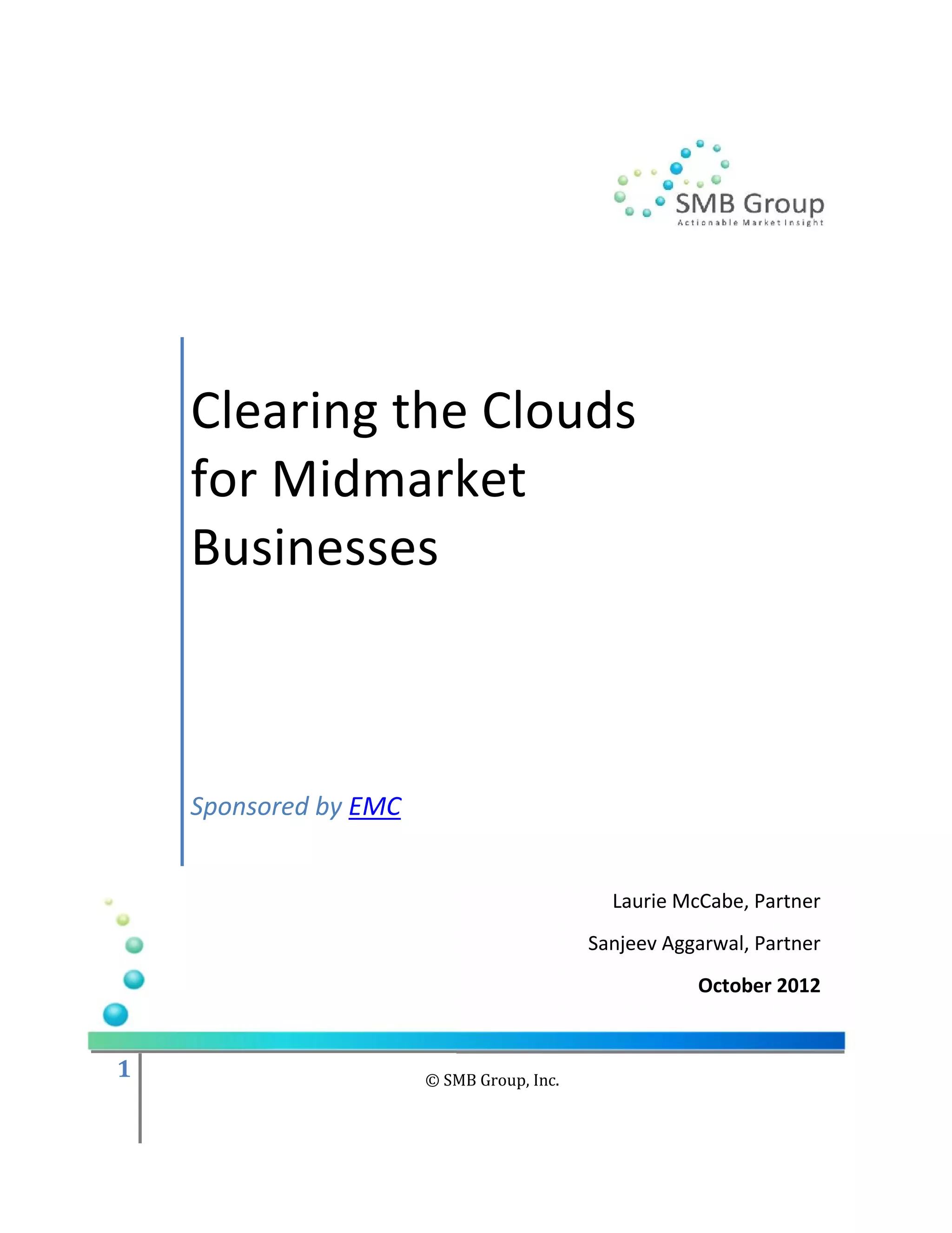 Analyst Report: Clearing the Clouds | PDF