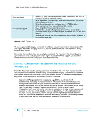 Analyst Report: Clearing the Clouds | PDF