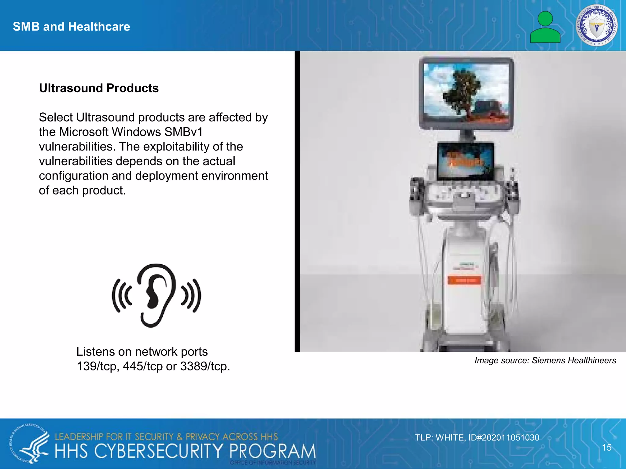 smb-vulnerabilities-in-healthcare.pdf | Operating Systems | Computer Software and Applications