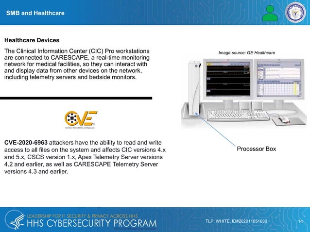 smb-vulnerabilities-in-healthcare.pdf | Operating Systems | Computer Software and Applications