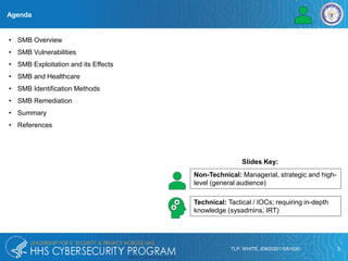 smb-vulnerabilities-in-healthcare.pdf | Operating Systems | Computer Software and Applications