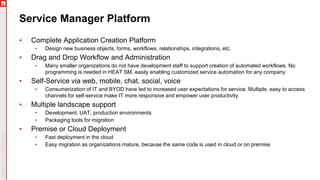 SMB140: An Overview of Ivanti Service Manager | PDF