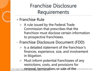 Franchise management | PPT