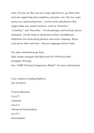 SMB Case – Rock Solid Industrial Parts, Inc.(Analysis, Presentatio.docx