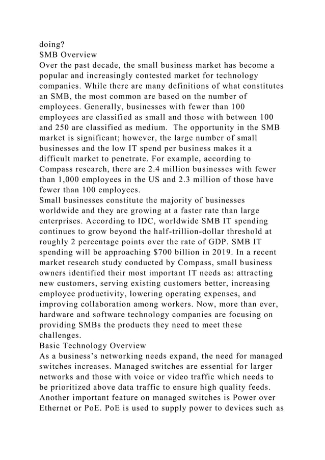 SMB Case – Rock Solid Industrial Parts, Inc.(Analysis, Presentatio.docx