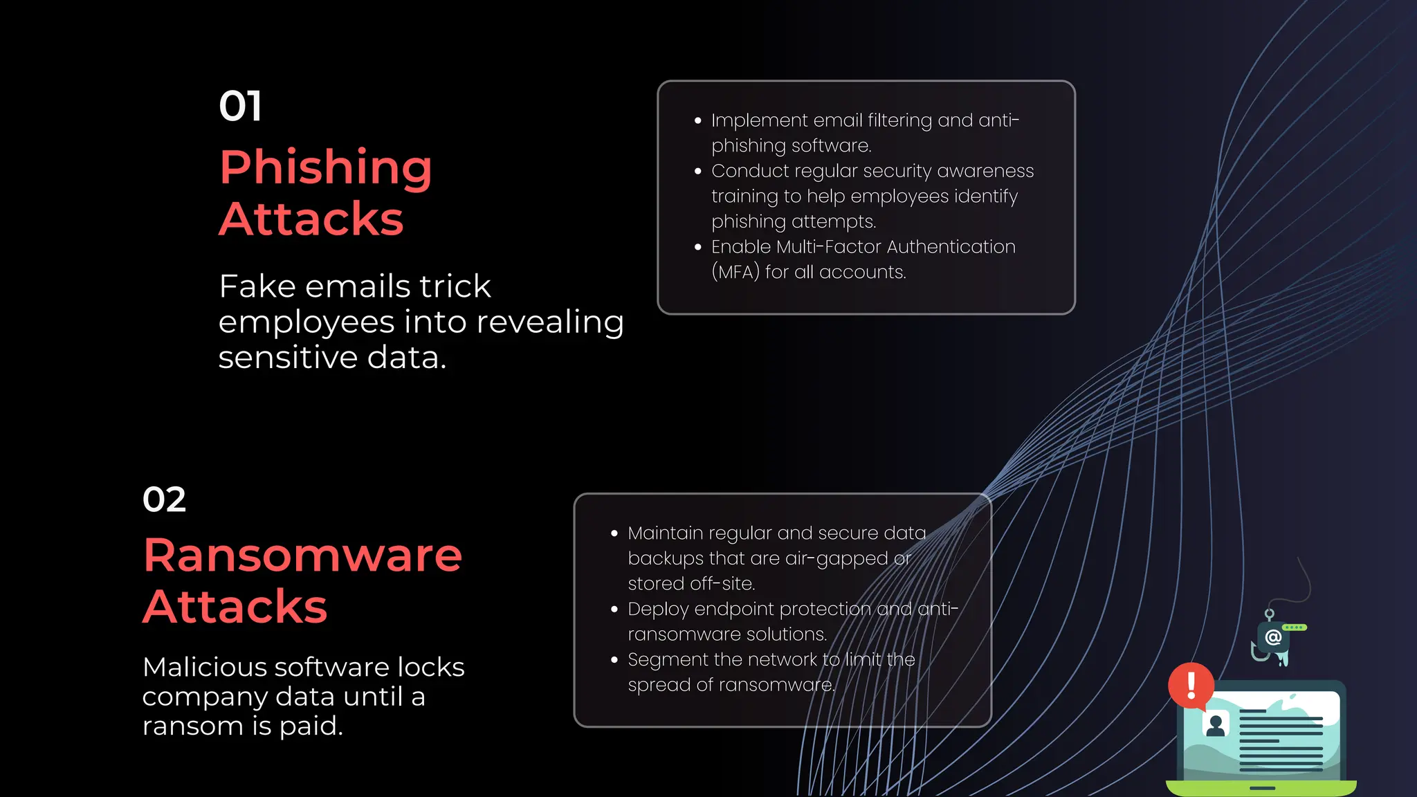 Top 10 Cybersecurity Threats for SMBs and How to Address Them. | PPT