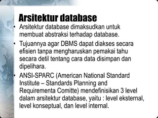 manajemen basisdata , komputer sistem informasi | PPT