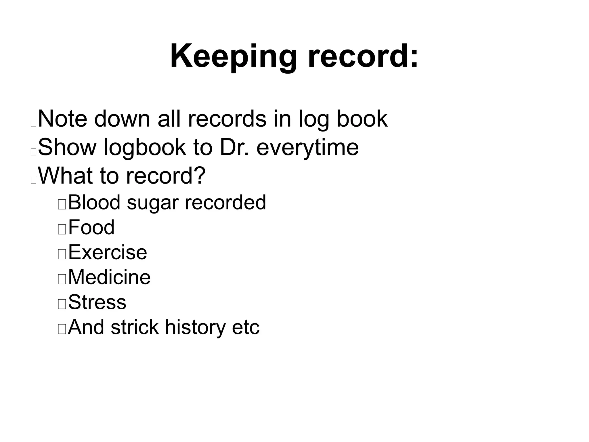 SMBG (Self Monitoring of Blood Glucose) | PPTX