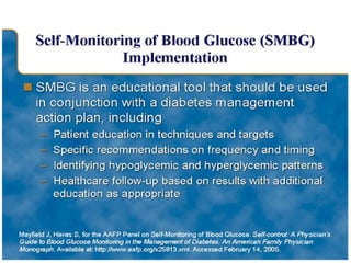 SMBG by Dr Shahjada Selim | PPT