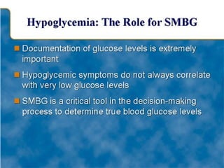 SMBG by Dr Shahjada Selim | PPT