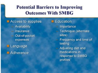 SMBG by Dr Shahjada Selim | PPT