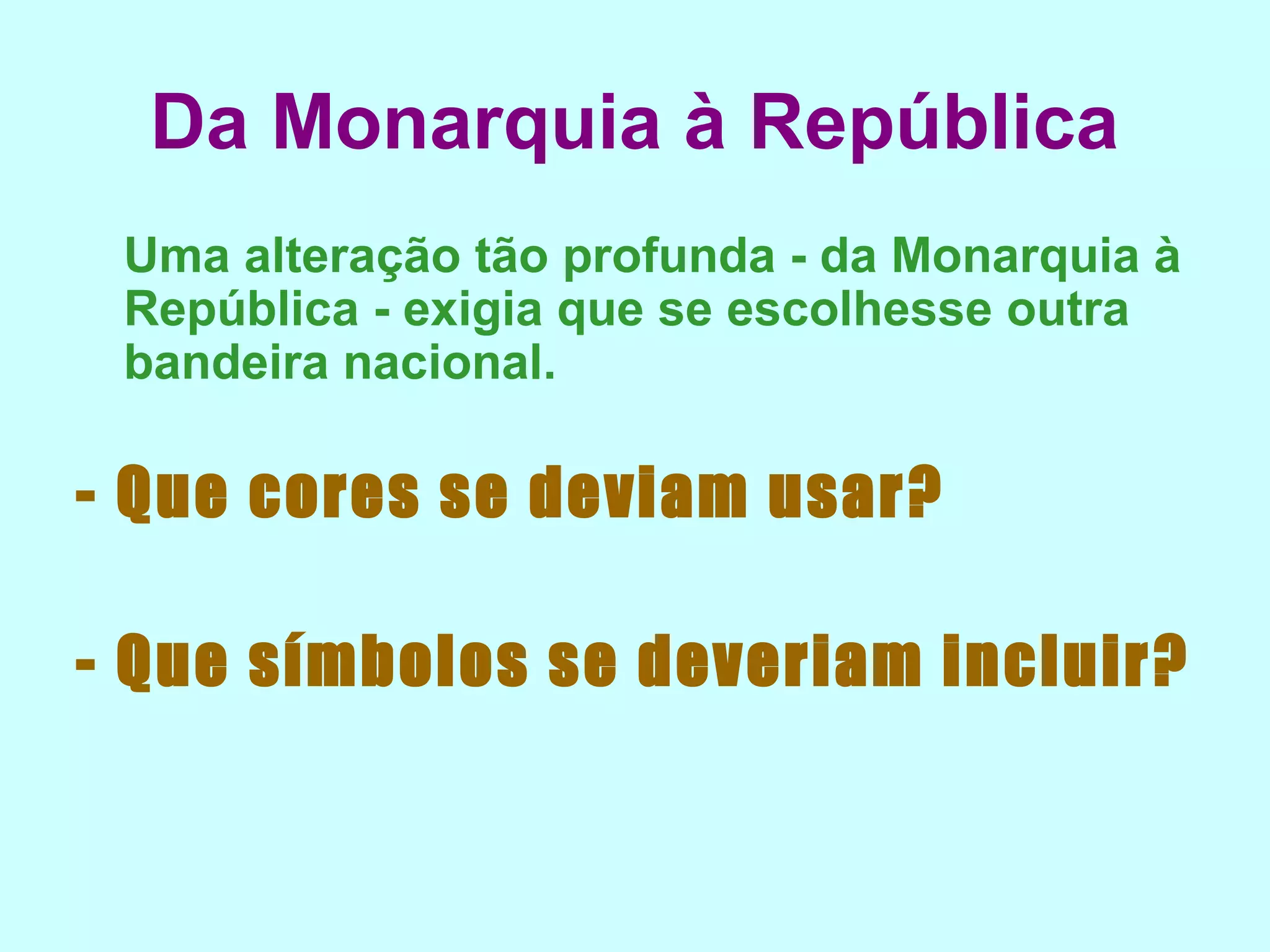 Símbolos da républica | PPS