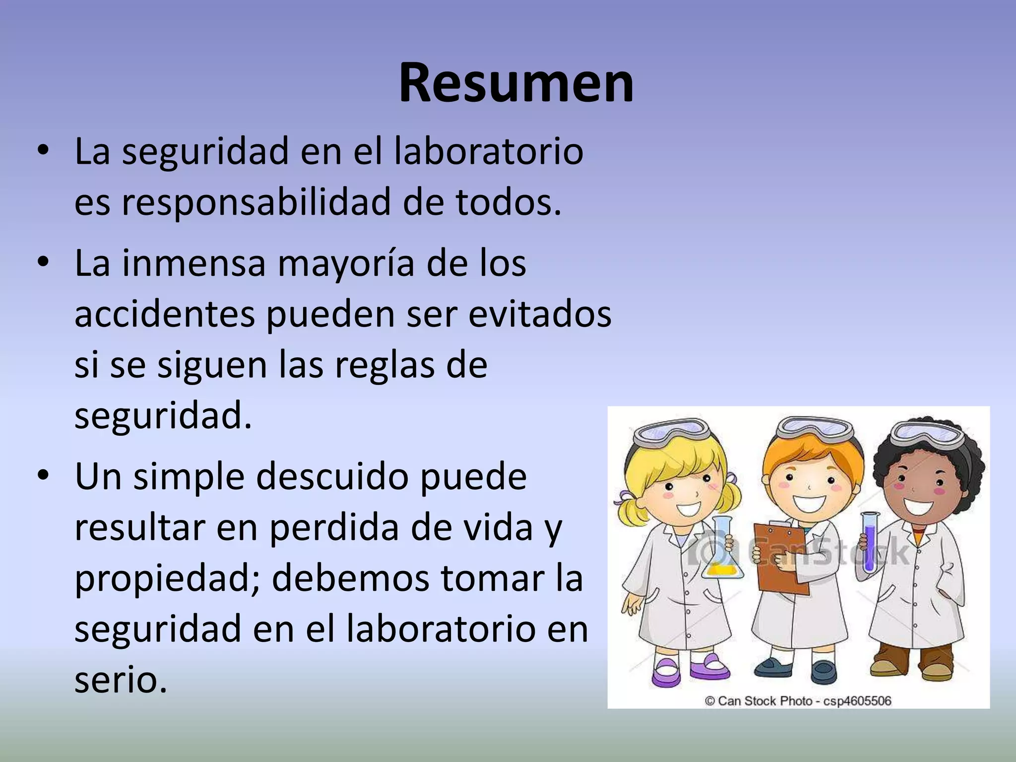 Símbolos de seguridad en el laboratorio | PPTX