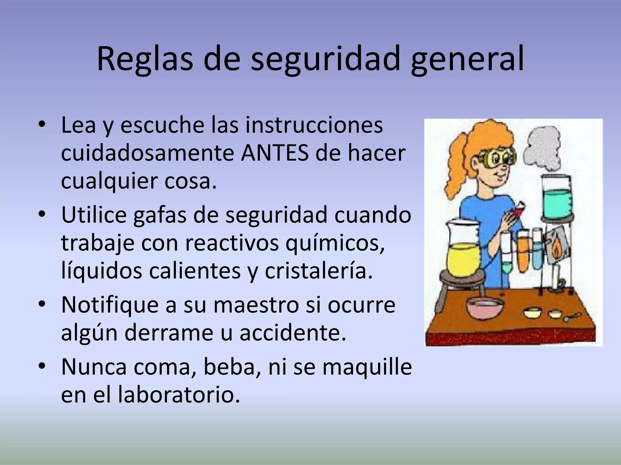 Símbolos de seguridad en el laboratorio | PPTX