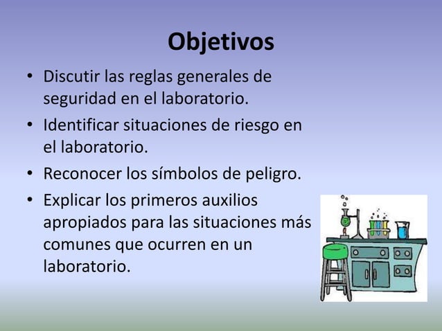 Símbolos de seguridad en el laboratorio | PPTX