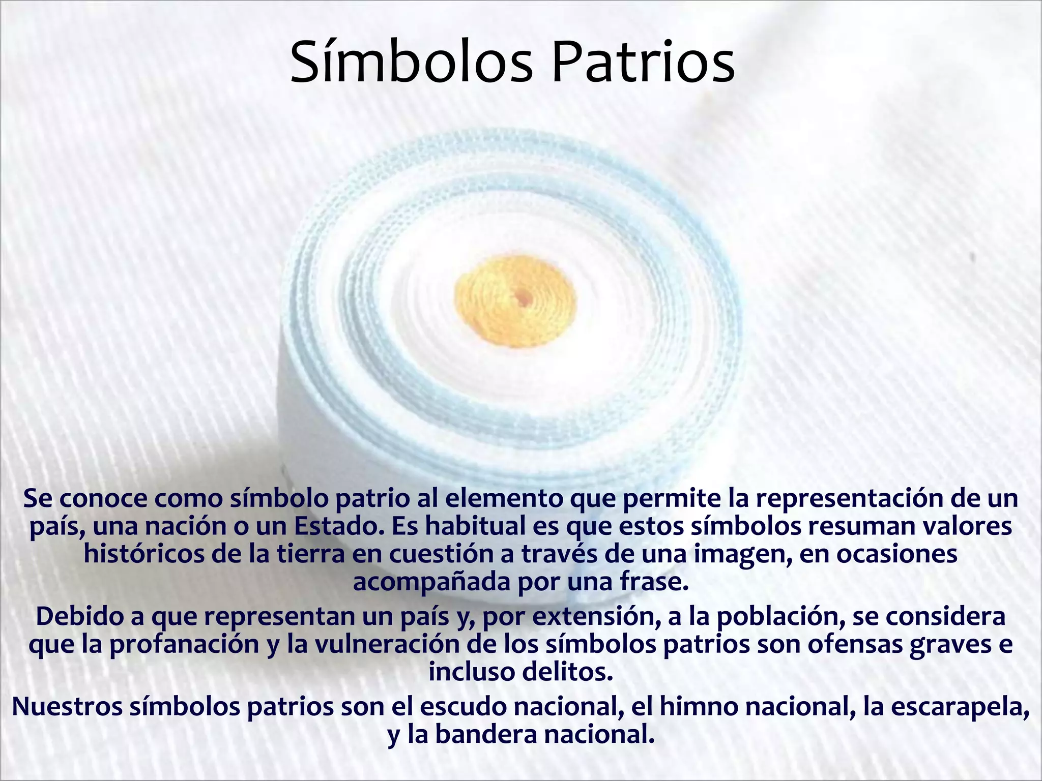 Símbolos patrios | PPT