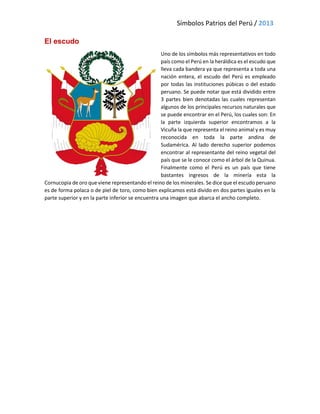 Símbolos patrios del perú (1) | PDF | Classical Music | Music