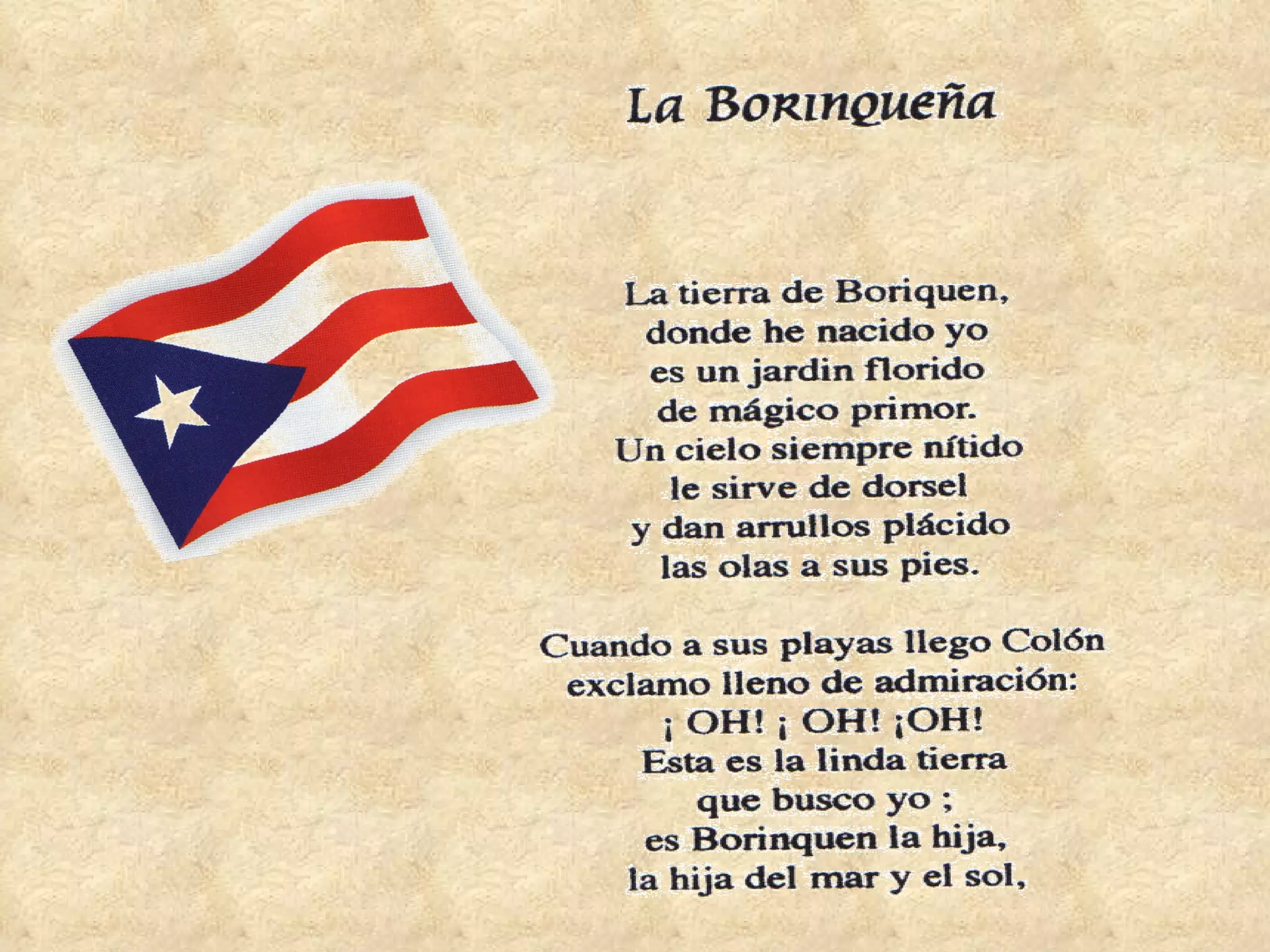 Símbolos patrios de puerto rico | PPT