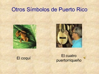 Símbolos patrios de puerto rico | PPT