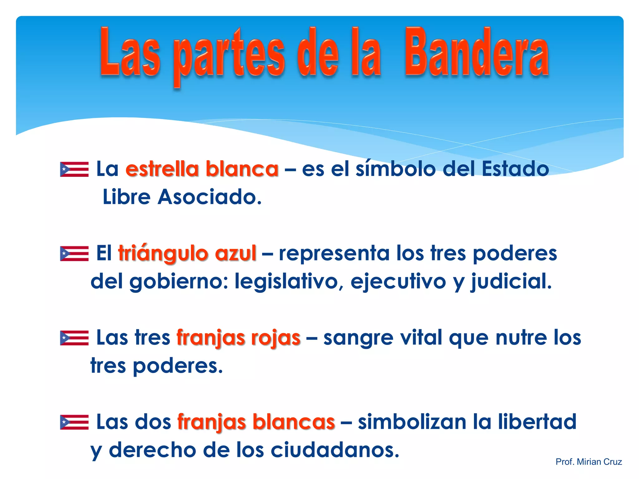 Símbolos patrios de puertorico pdf | PPT