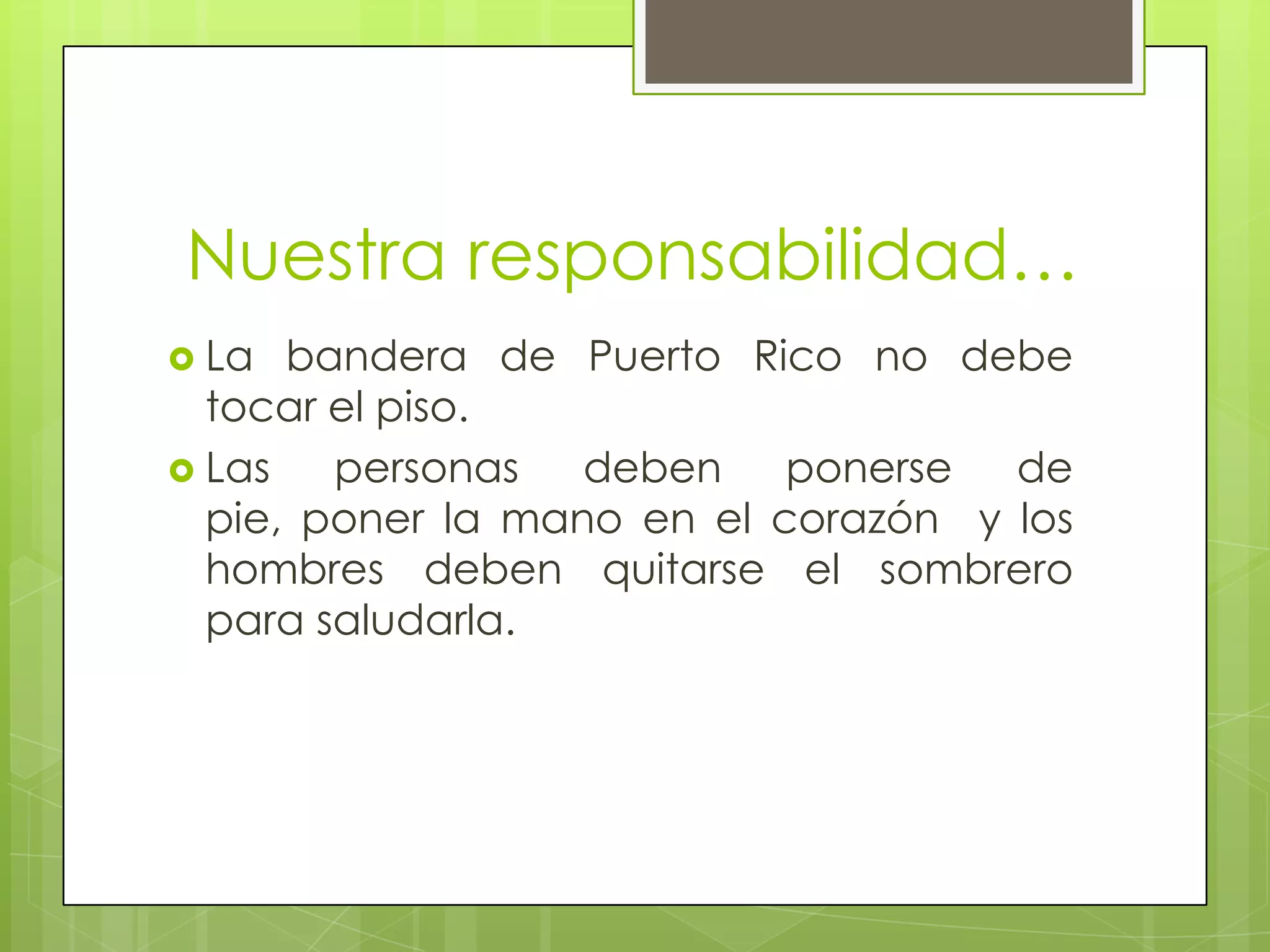 Símbolos Patrios Puerto Rico | PPTX