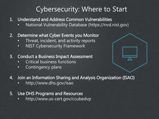 DHS Cybersecurity Webinar | PPTX