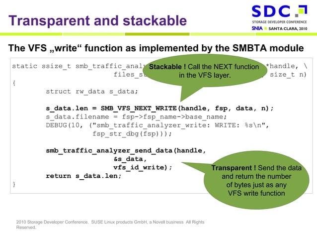 SMB Traffic Analyzer @ SDC 2010 | PDF
