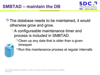 SMB Traffic Analyzer @ SDC 2010 | PDF