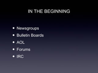 The History of Social Media | PPT