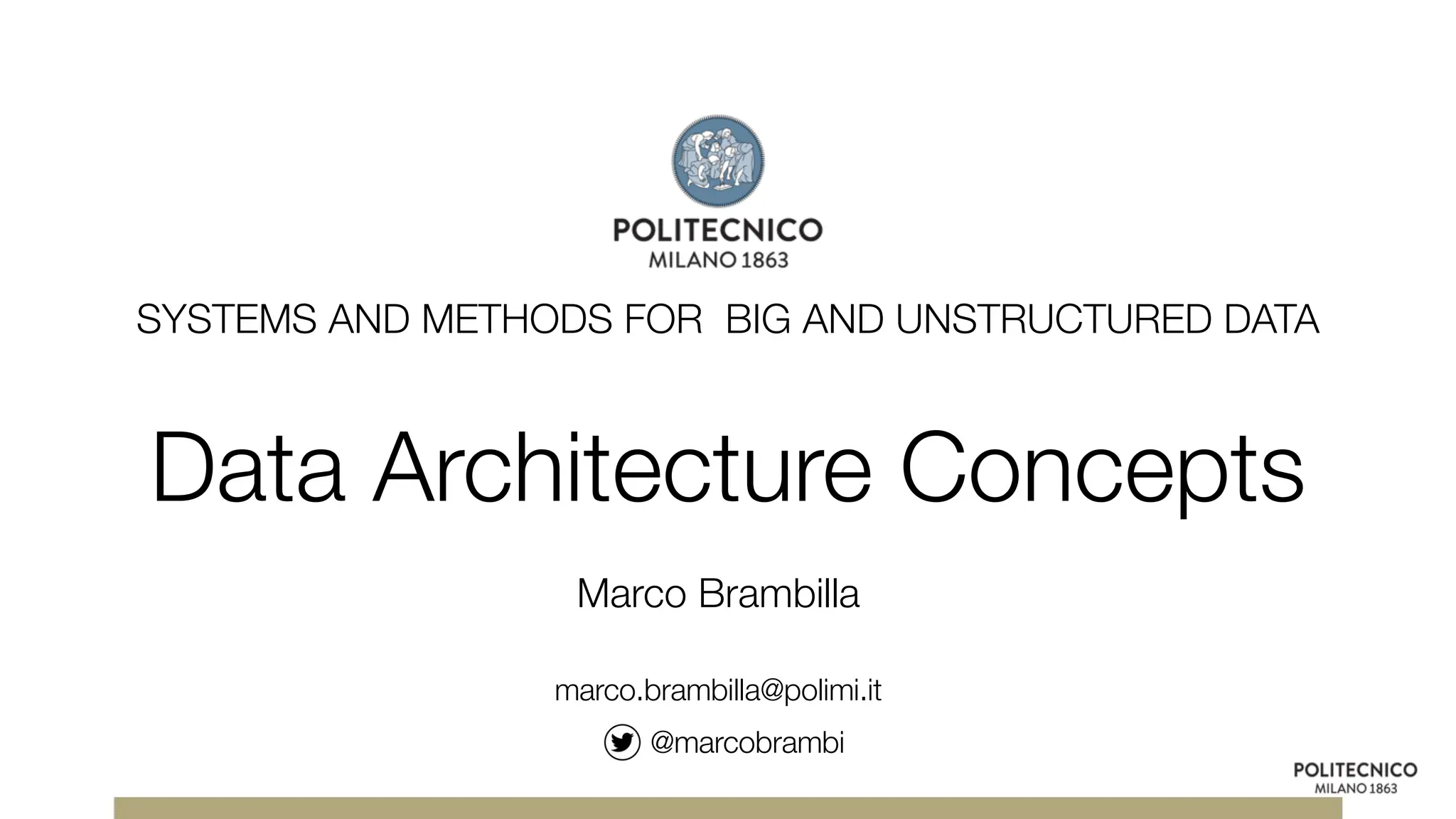 Essential concepts of data architectures | PDF | Databases | Computer Software and Applications