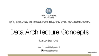 Essential concepts of data architectures | PDF | Databases | Computer ...