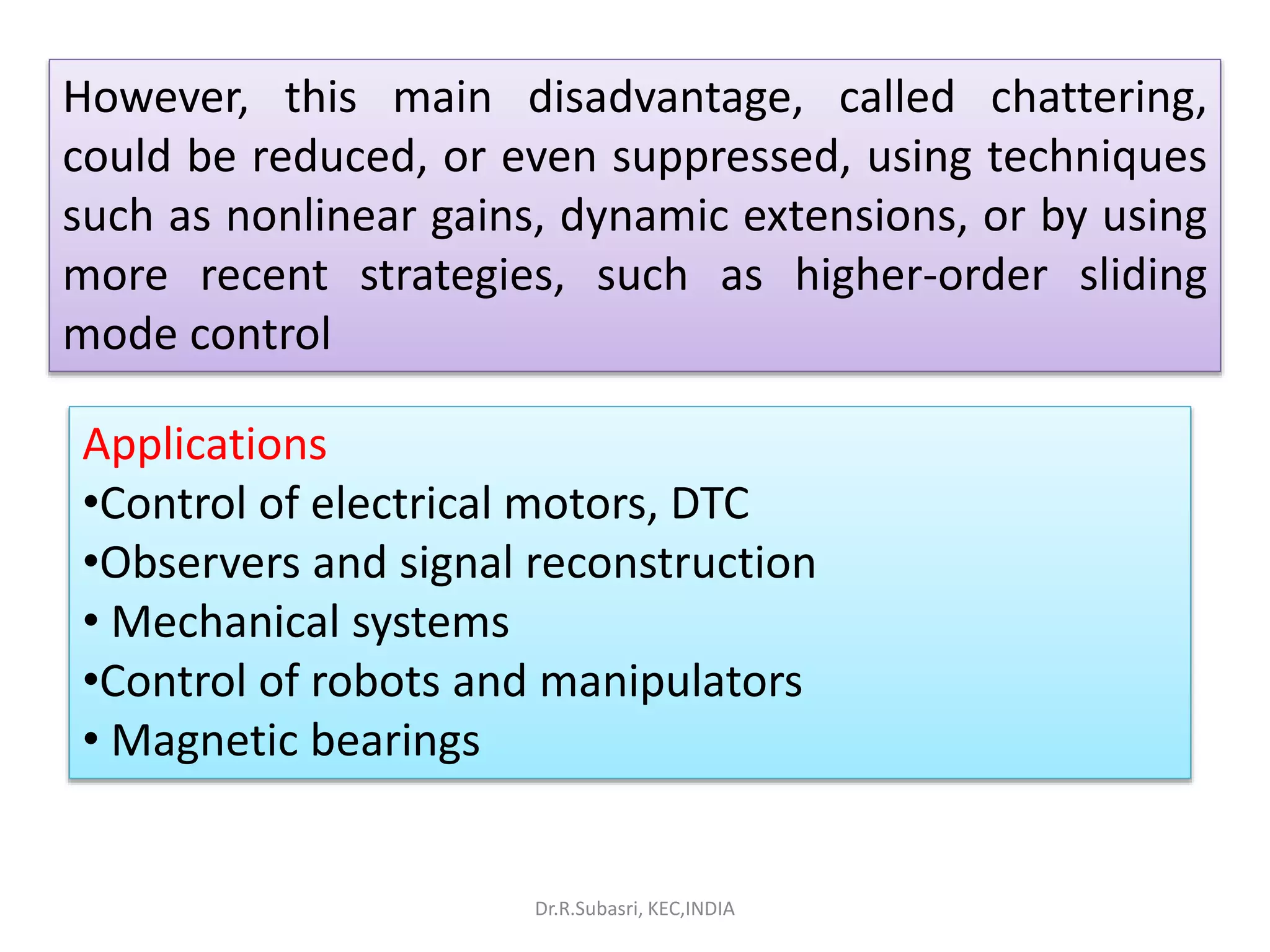 Sliding Mode Controller | PPTX Sliding Mode Controller | PPTX