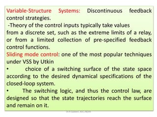 Sliding Mode Controller | PPTX