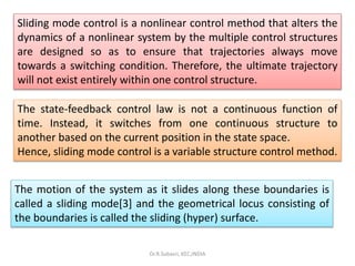 Sliding Mode Controller | PPTX