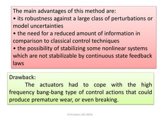 Sliding Mode Controller | PPTX