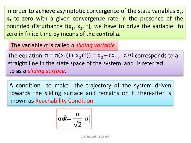Sliding Mode Controller | PPT Sliding Mode Controller | PPT