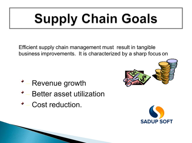 supply chain management courses | PDF