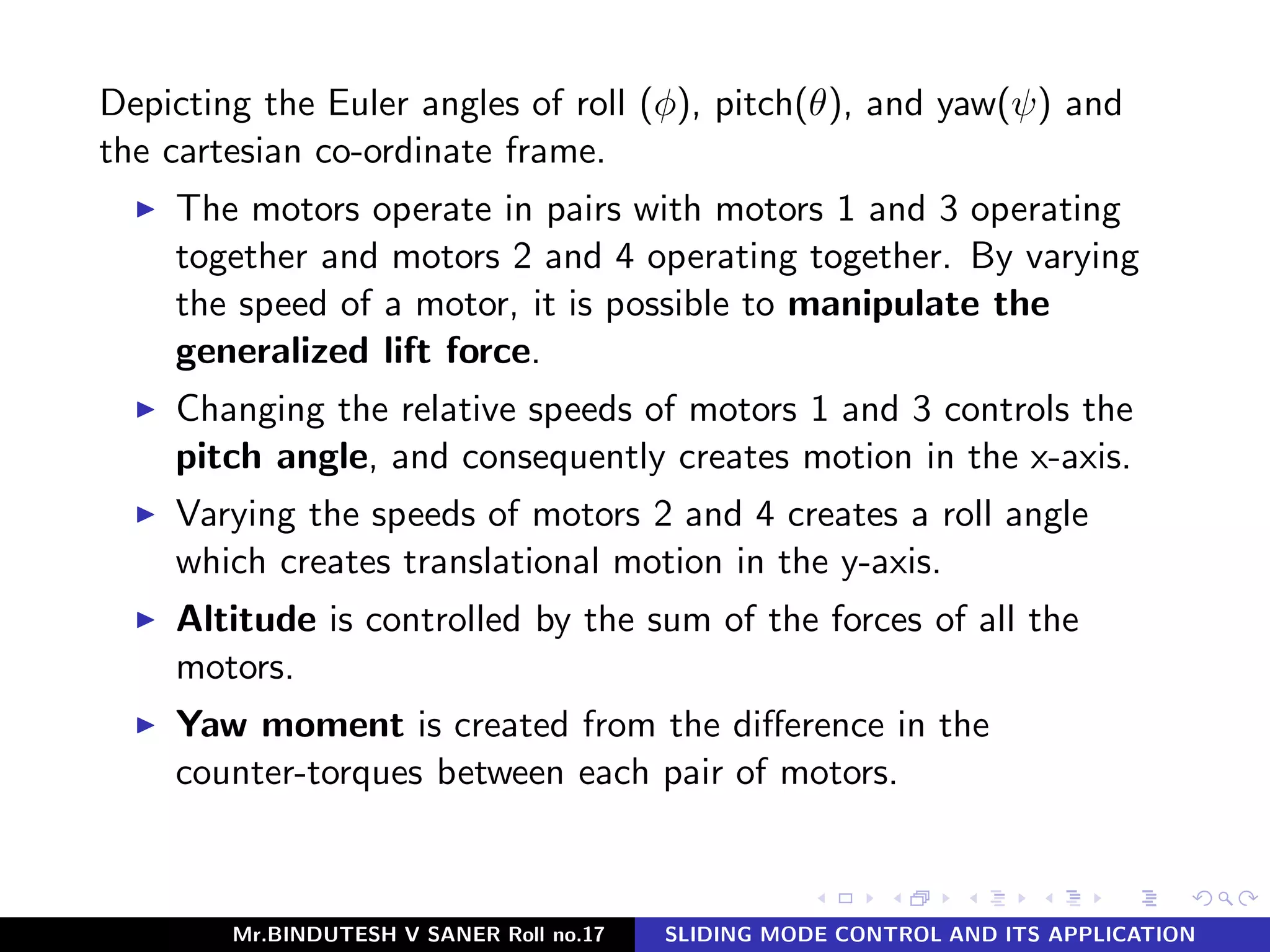 SLIDING MODE CONTROL AND ITS APPLICATION | PDF