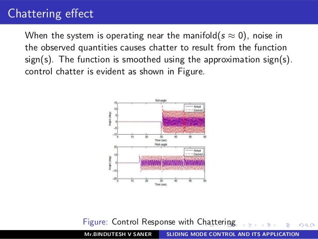 SLIDING MODE CONTROL AND ITS APPLICATION