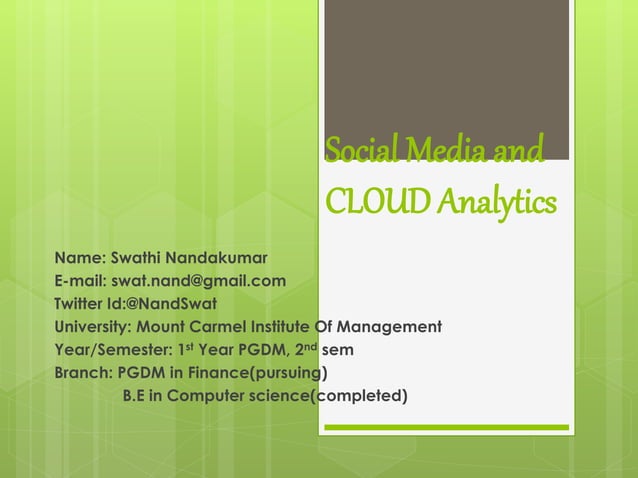 Smca in a nut shell | PPT