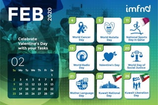 Sm calendar imfnd| 2020 | PDF