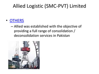 Single Member Company allied logistics | PPT