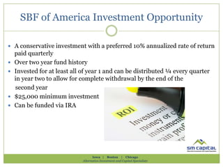 Sm Capital, Inc | PPTX | Stocks and Bonds | Personal Investing