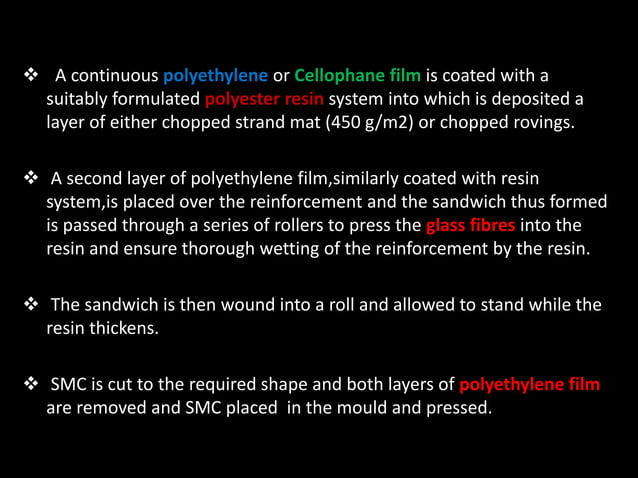 Sheet Moulding Compounds | PPTX | Chemistry | Science