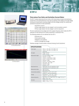 SMC ETP System Power Transformer Maintenance | PDF