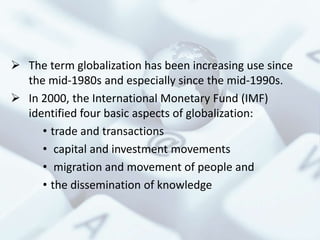 Globalization & managing change | PPT